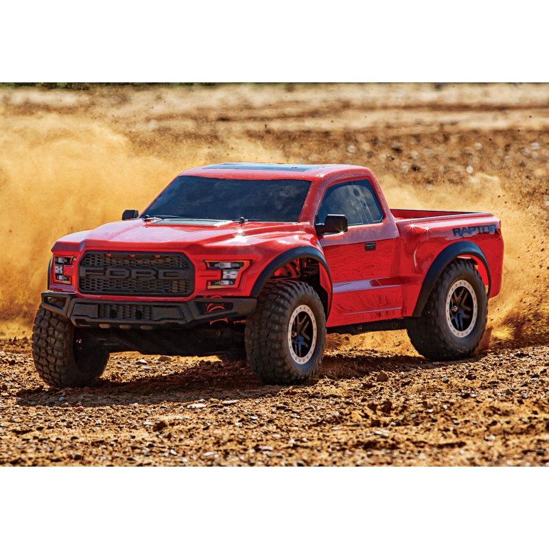 Traxxas 2017 Ford Raptor 2WD 1/10 RTR, harjadega mootor + aku ja 12V ...