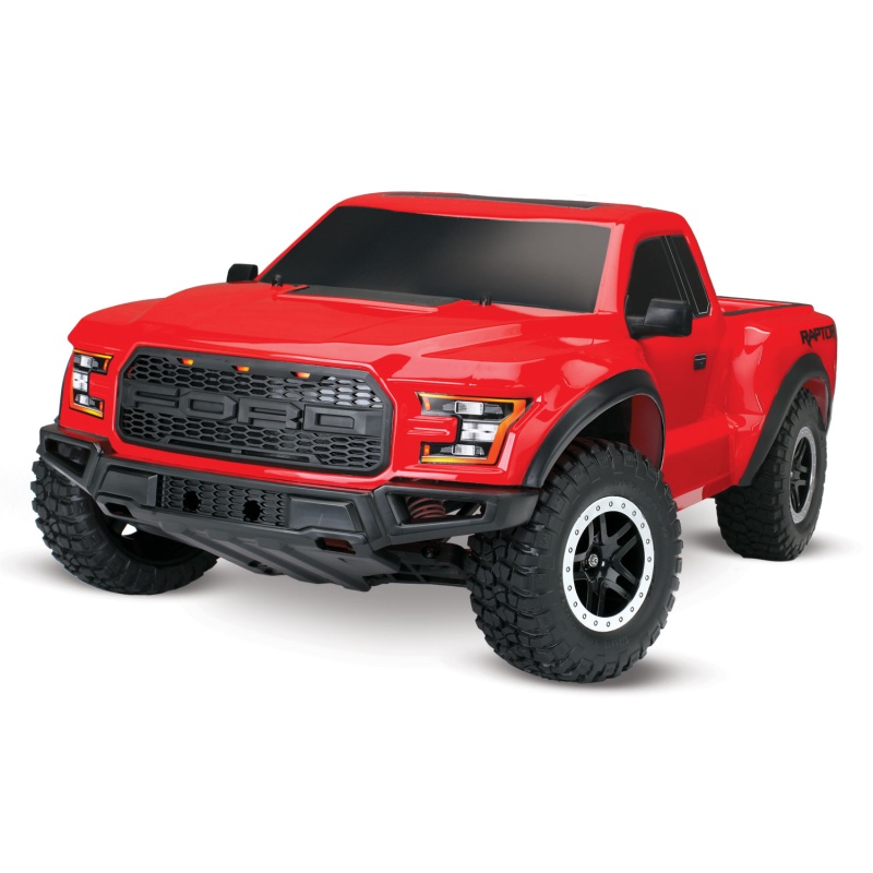 Traxxas 2017 Ford Raptor 2WD 1/10 RTR, harjadega mootor + aku ja 12V ...